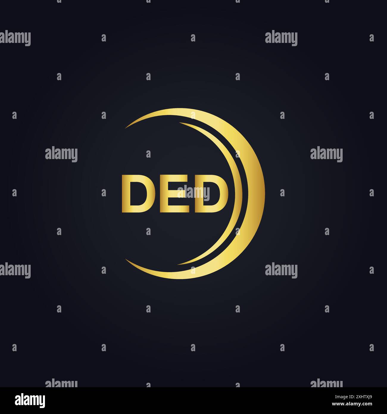 D E D design. White DED letter. DED, D E D letter logo design. D E D ...