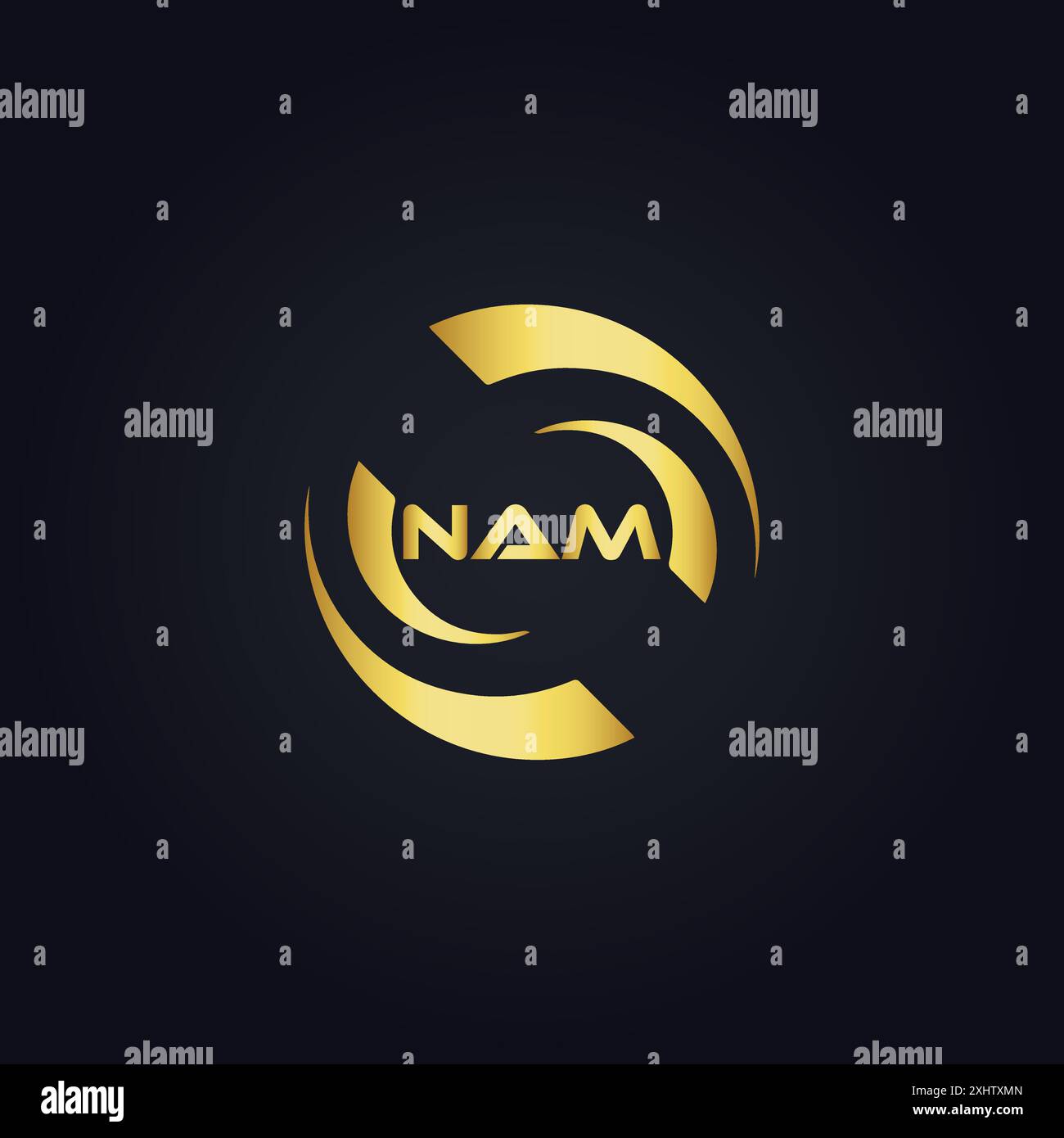 NAM logo. N A M design. White NAM letter. NAM, N A M letter logo design ...