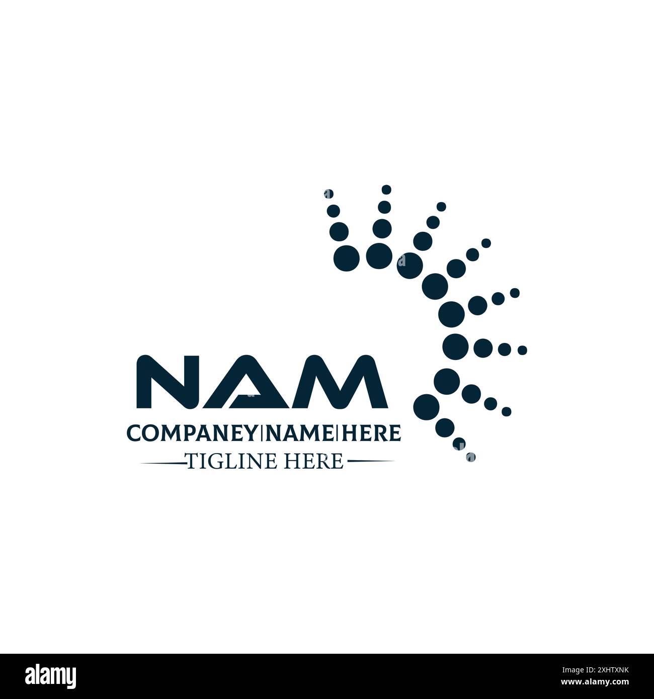 NAM logo. N A M design. White NAM letter. NAM, N A M letter logo design ...