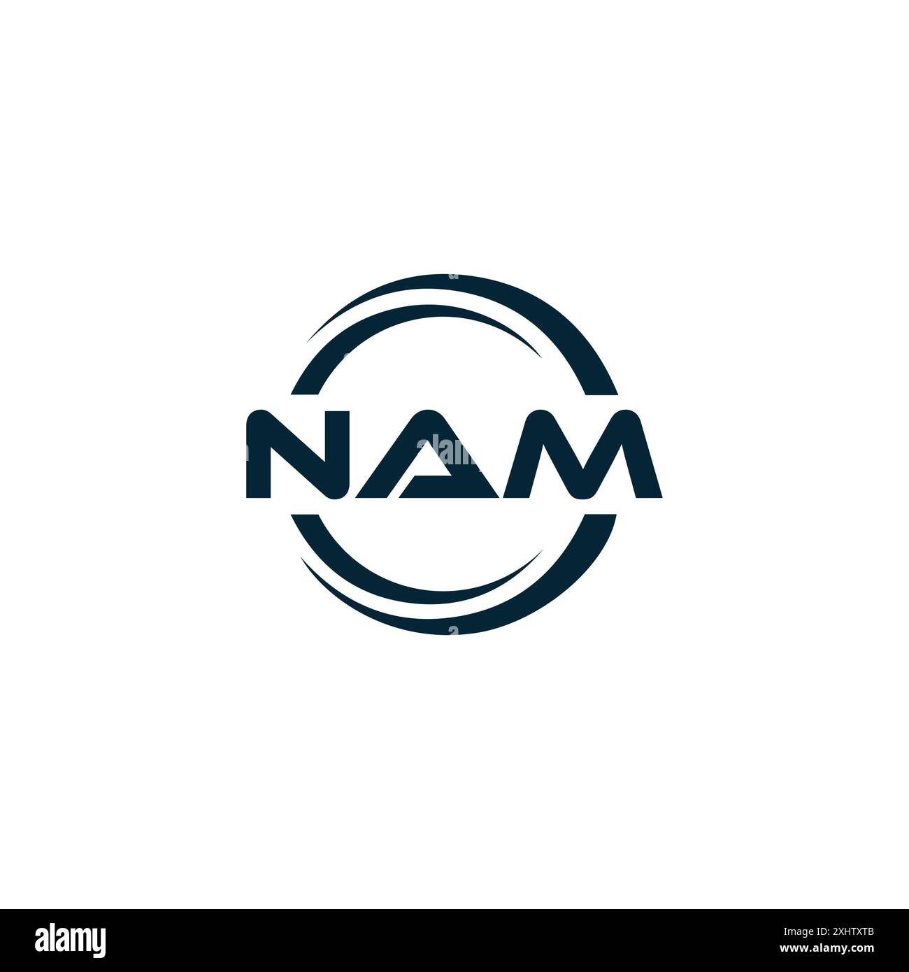 NAM logo. N A M design. White NAM letter. NAM, N A M letter logo design ...