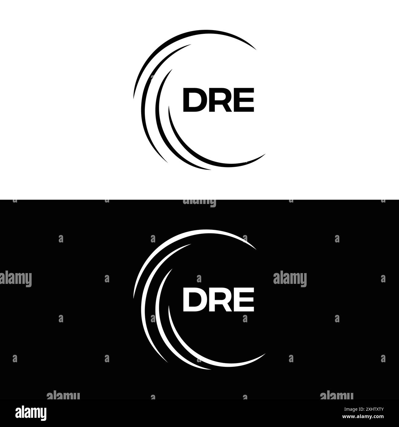 Dre business logo Stock Vector Images - Alamy