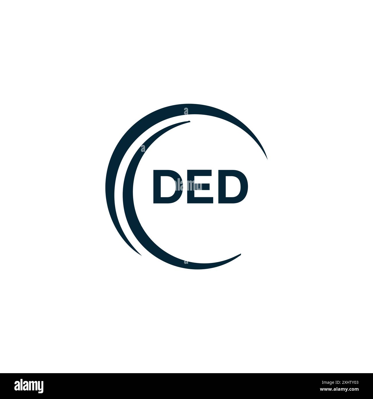 D E D design. White DED letter. DED, D E D letter logo design. D E D ...