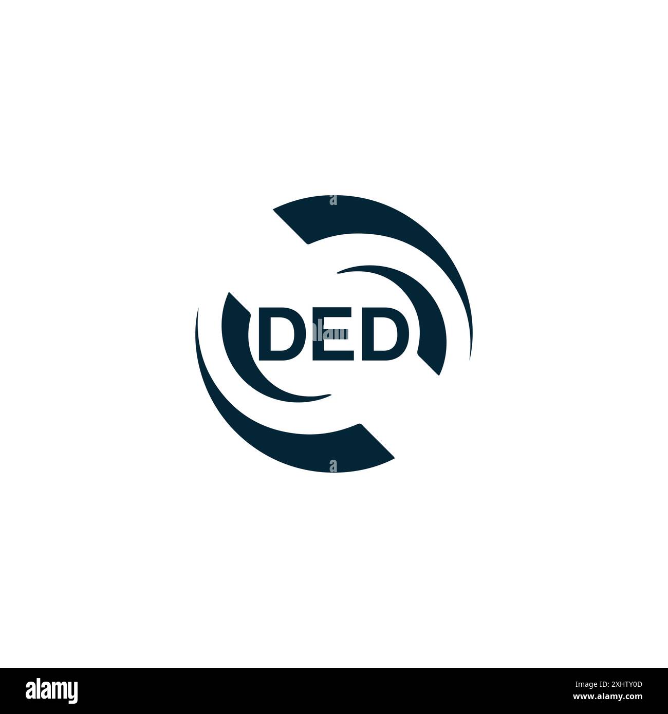 D E D design. White DED letter. DED, D E D letter logo design. D E D ...