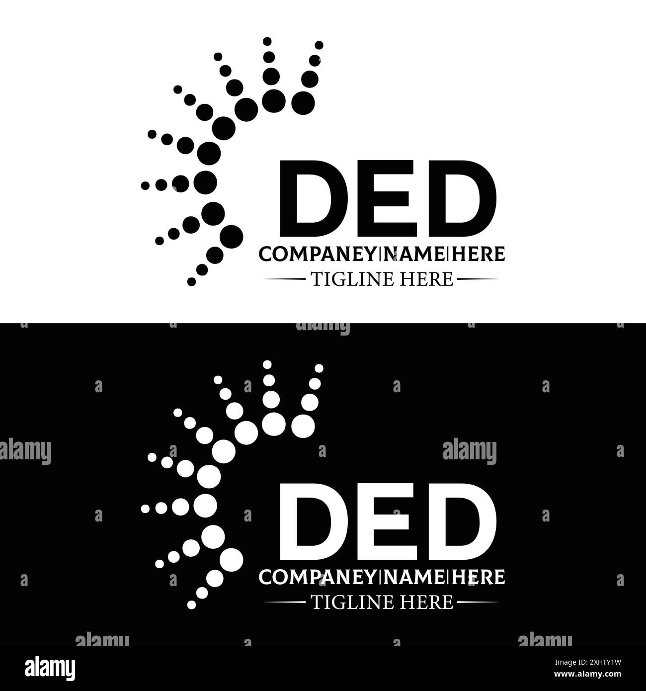 Ded technology company logo Black and White Stock Photos & Images - Alamy