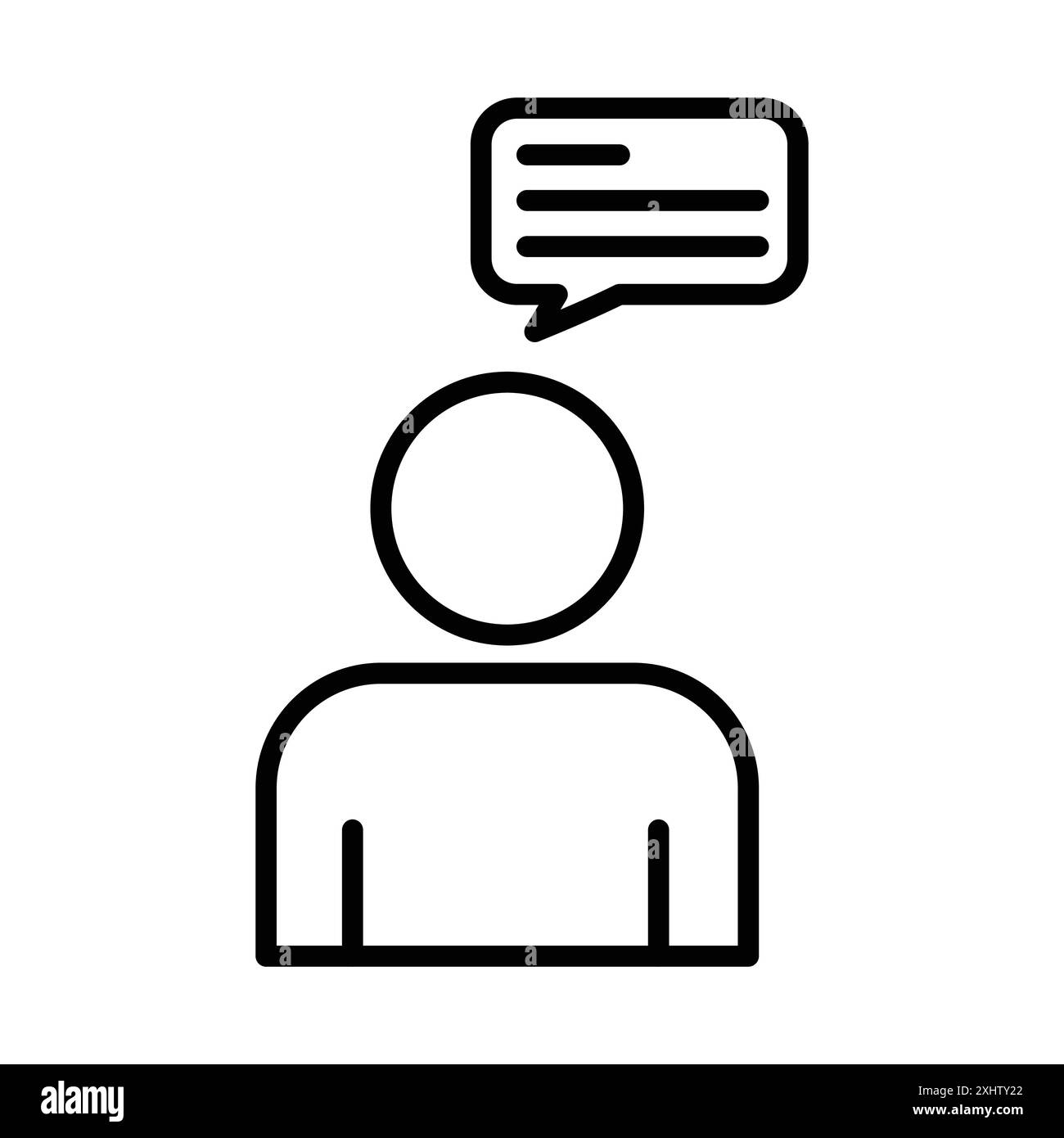 Feedback icon linear logo mark set collection in black and white for ...