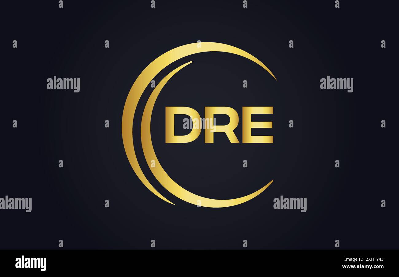 D R E design. White DRE letter. DRE, D R E letter logo design. D R E ...