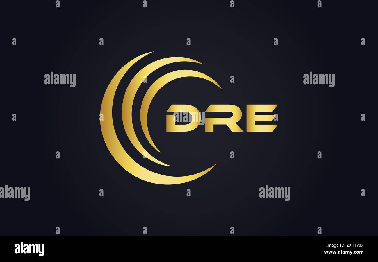 D R E design. White DRE letter. DRE, D R E letter logo design. D R E ...