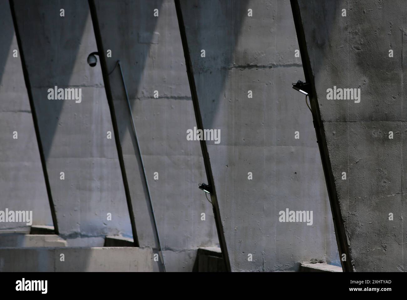 Ciudad de Mexico, Mexico - September 11. 2022: Columns of Azteca ...