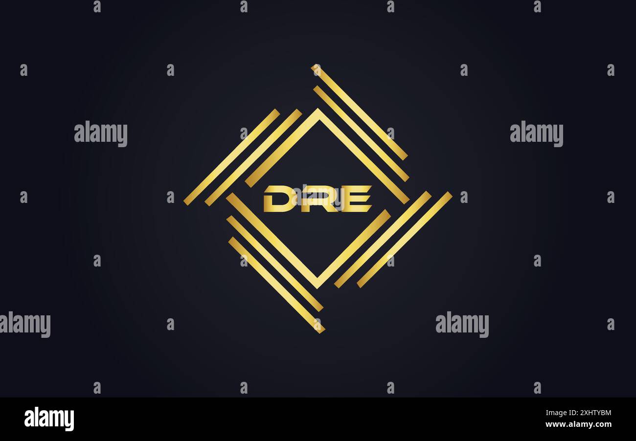 D R E design. White DRE letter. DRE, D R E letter logo design. D R E ...