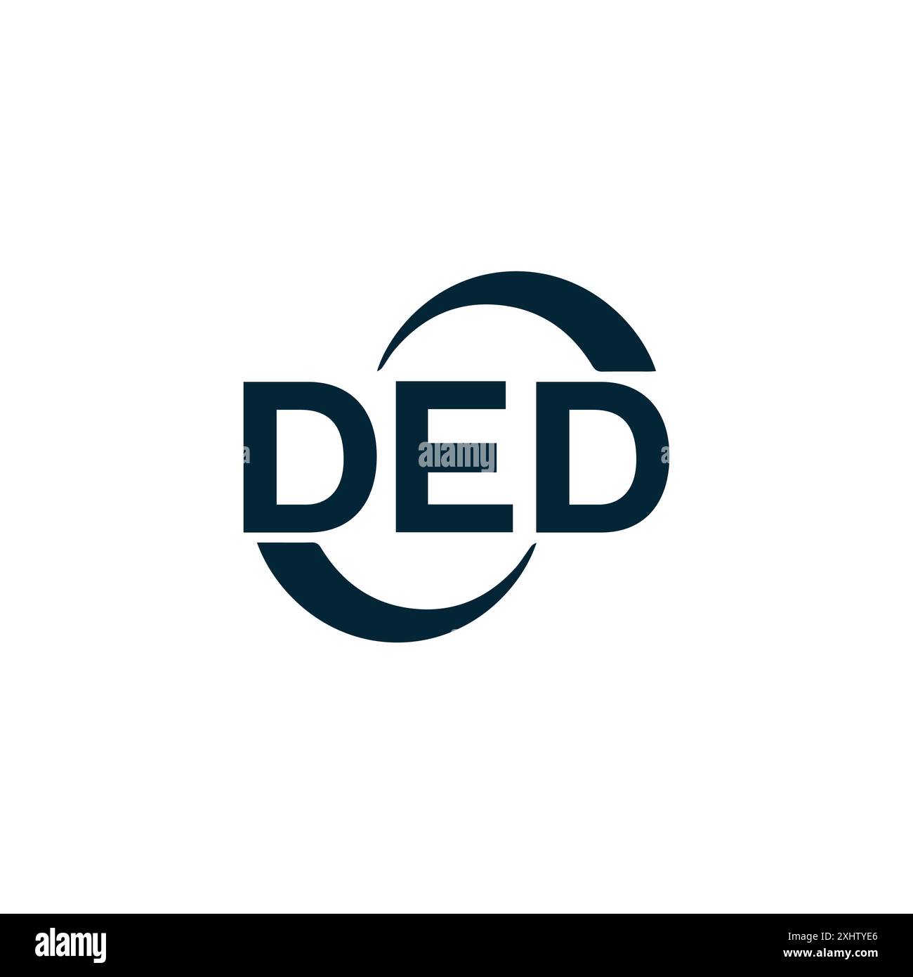 D E D design. White DED letter. DED, D E D letter logo design. D E D ...