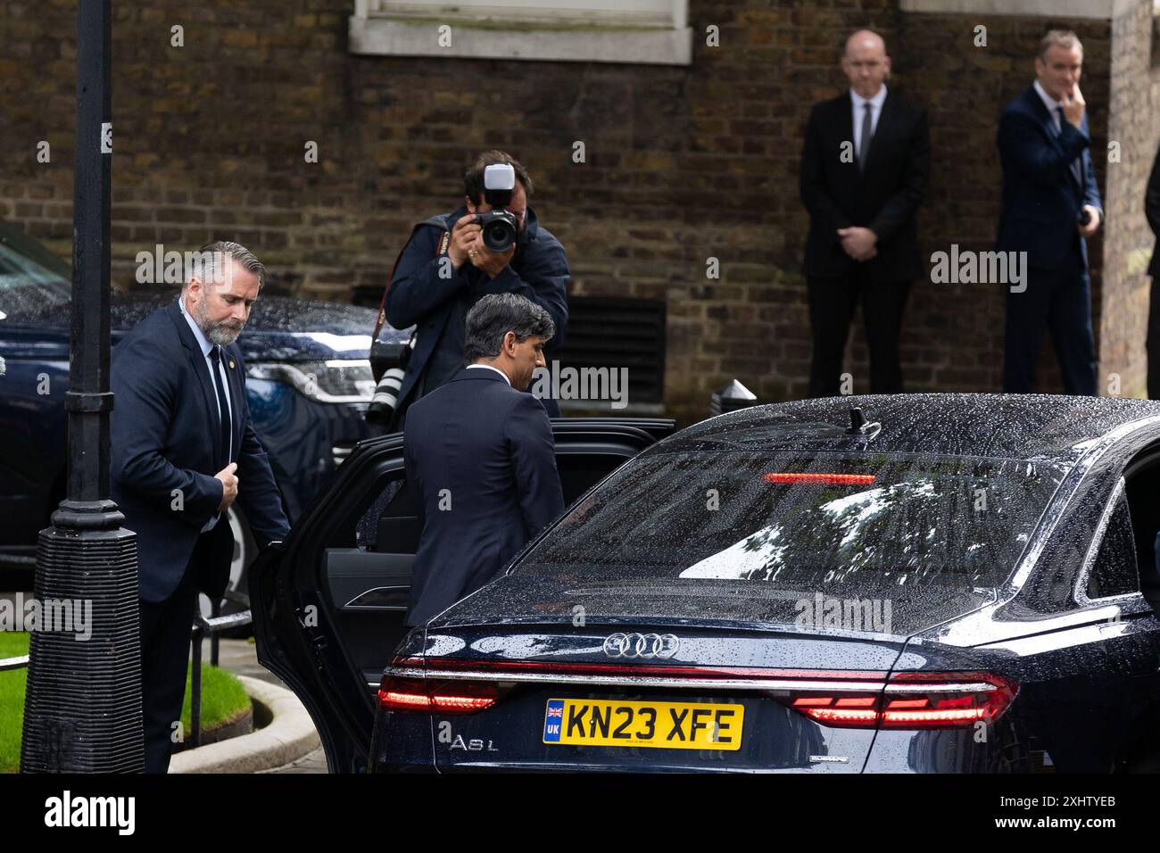 July 5, 2024, London, United Kingdom: Outgoing British Prime Minister ...