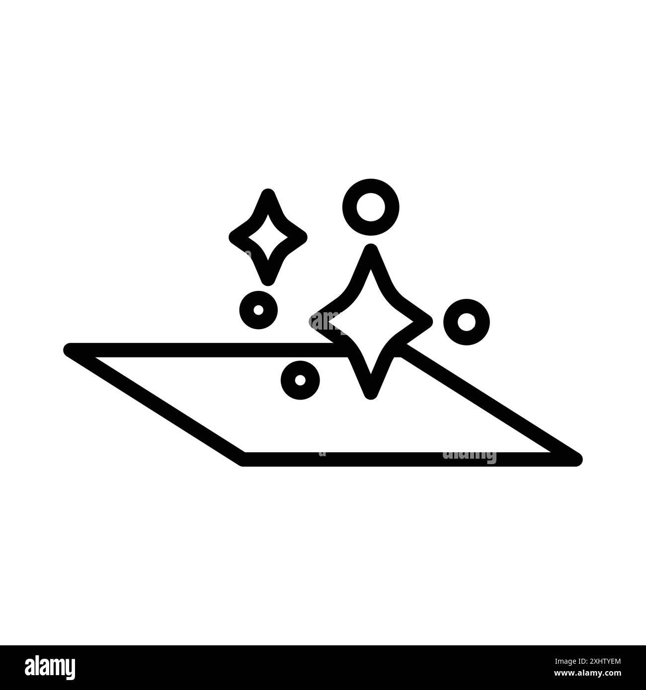 clean surface icon linear logo mark set collection in black and white for web Stock Vector Image ...