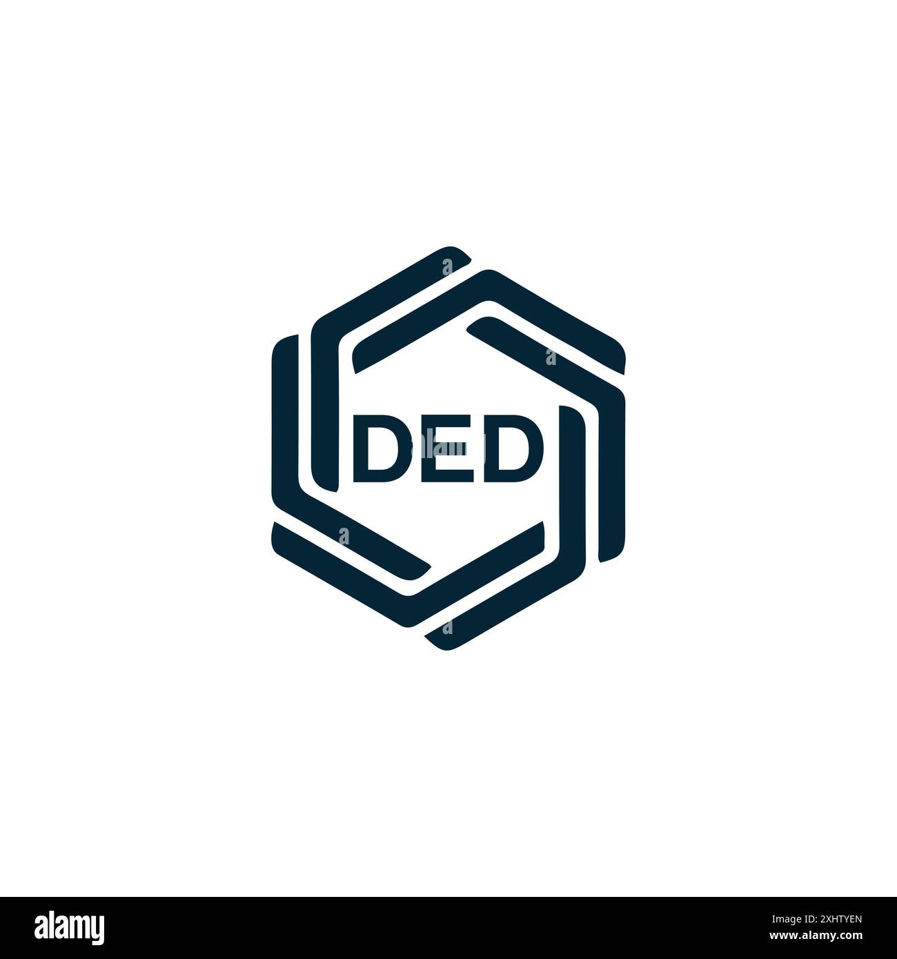 D E D design. White DED letter. DED, D E D letter logo design. D E D ...
