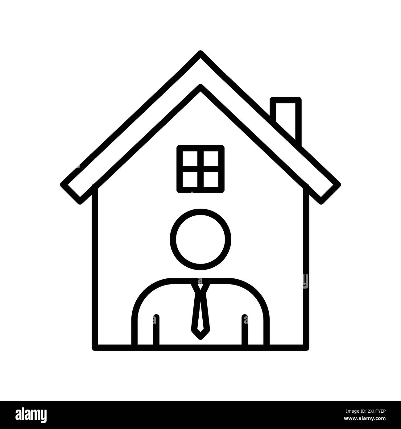 Realtor logo Black and White Stock Photos & Images - Alamy