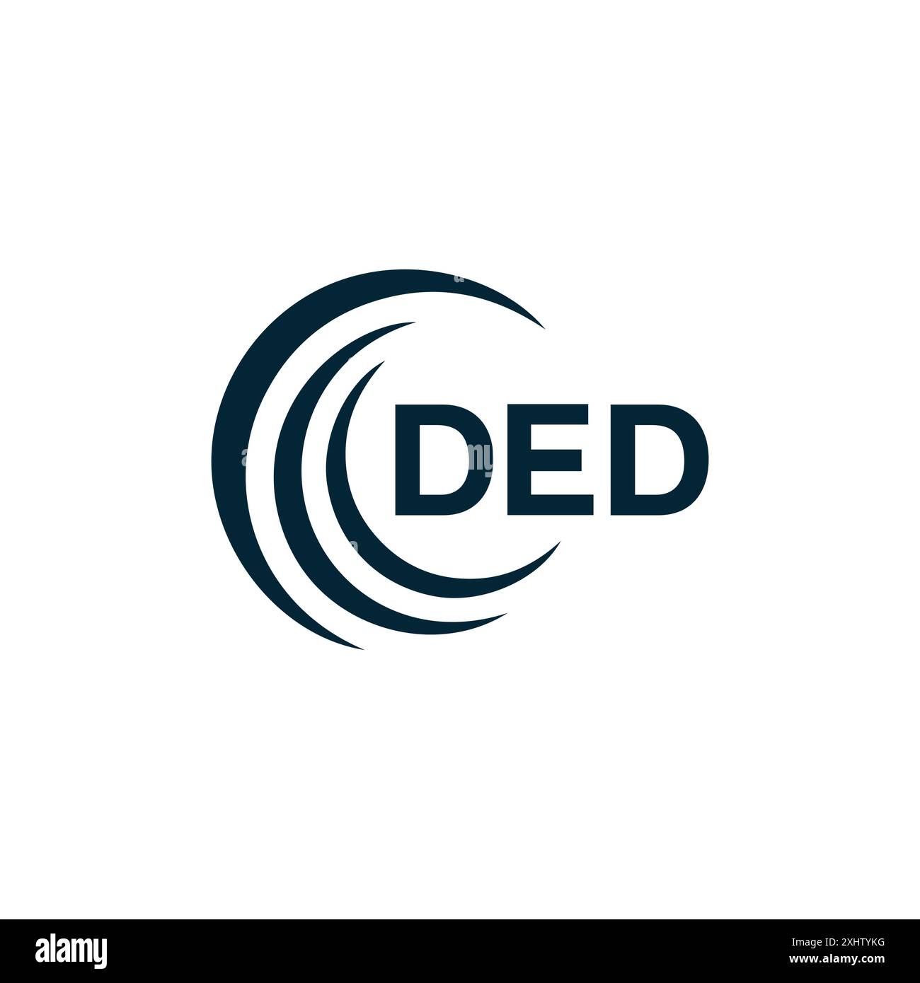 D E D design. White DED letter. DED, D E D letter logo design. D E D ...