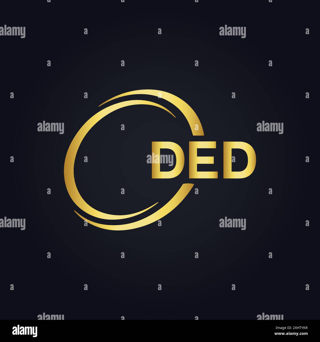D E D design. White DED letter. DED, D E D letter logo design. D E D ...