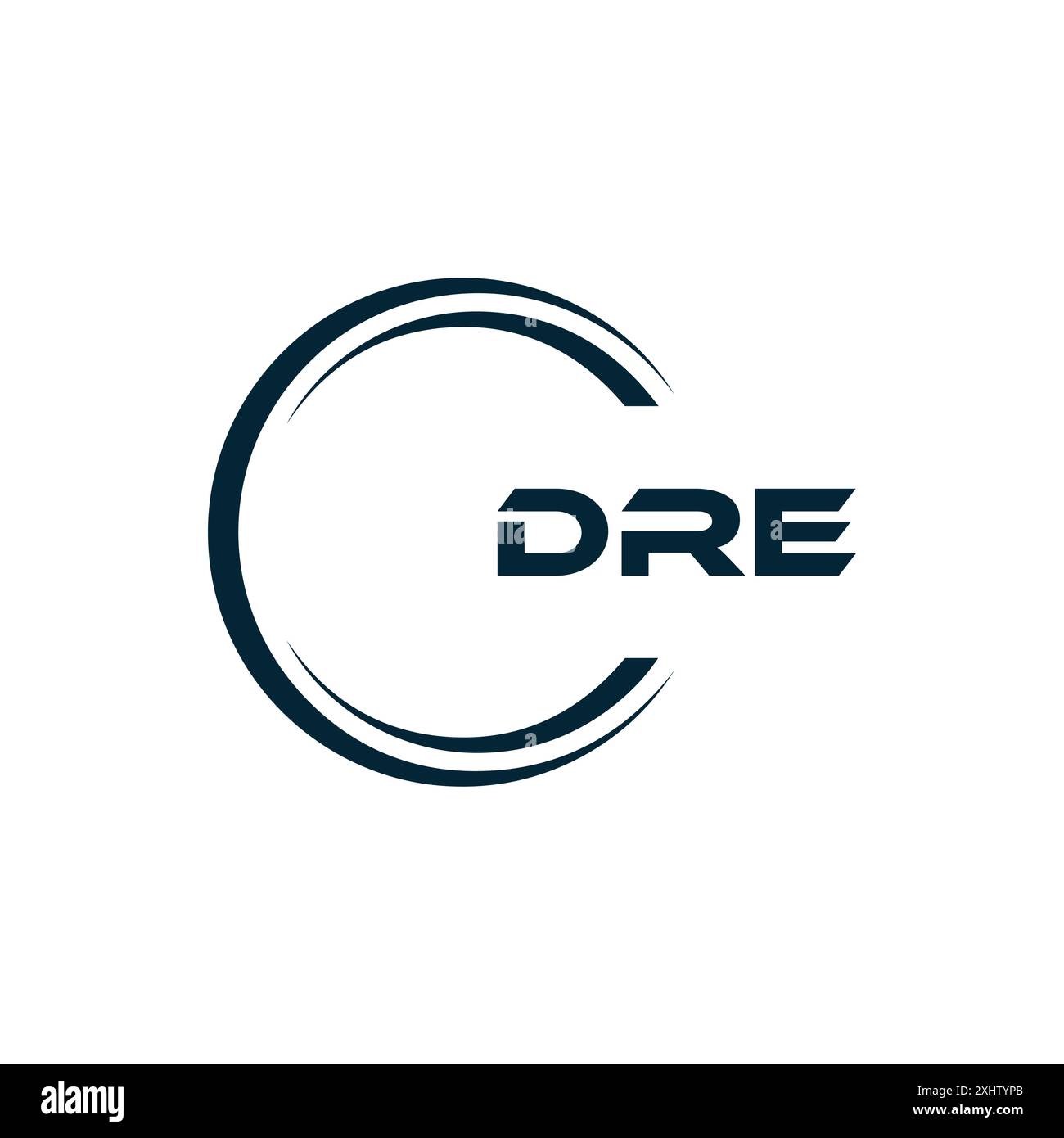 D R E design. White DRE letter. DRE, D R E letter logo design. D R E ...