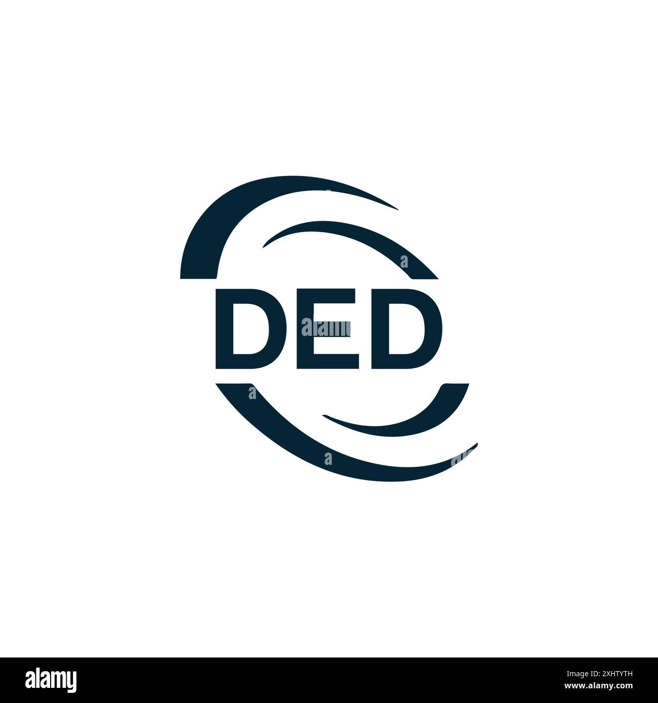 D E D design. White DED letter. DED, D E D letter logo design. D E D ...