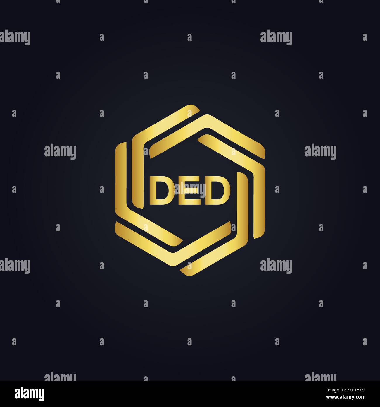 D E D design. White DED letter. DED, D E D letter logo design. D E D ...