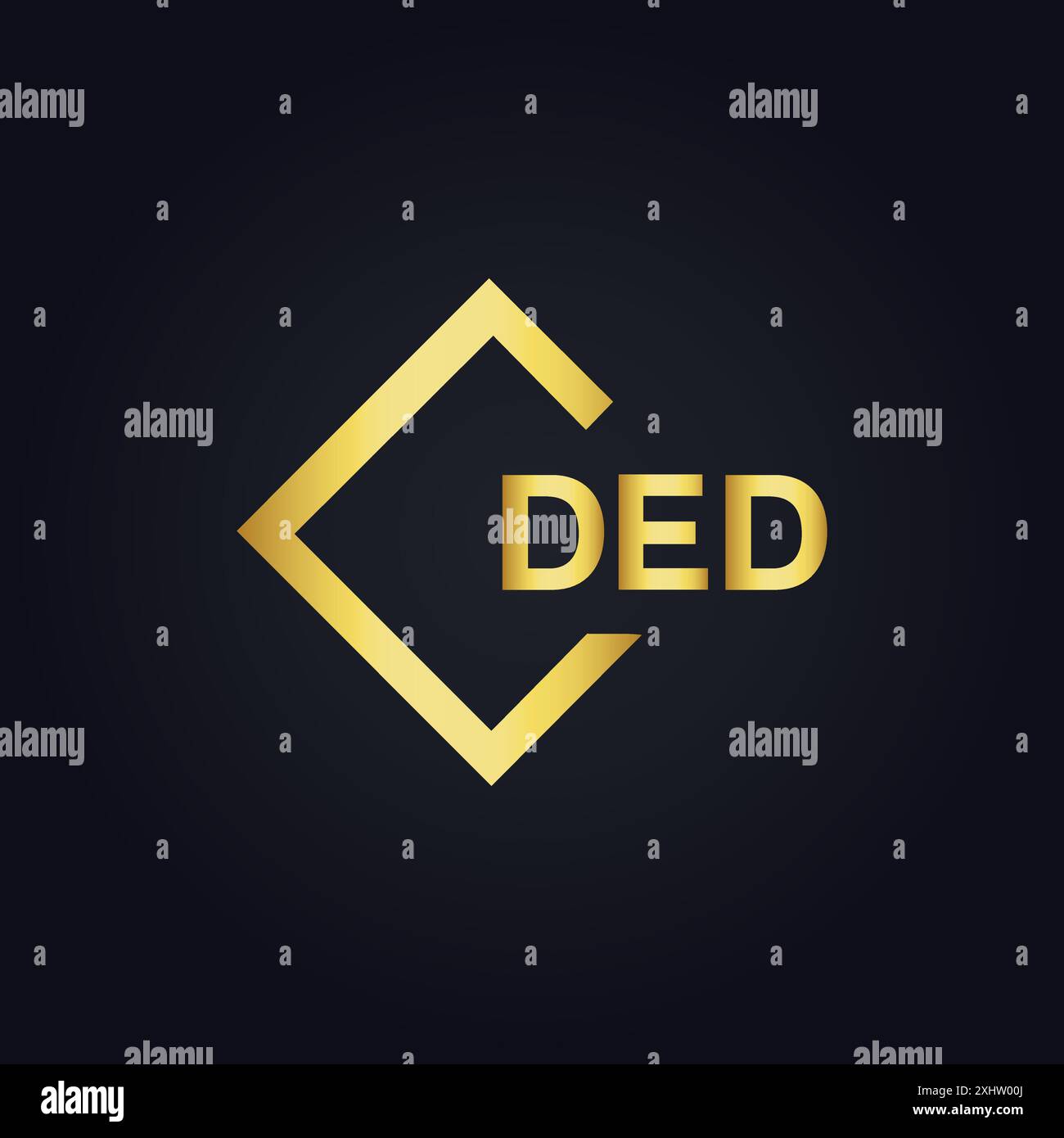 D E D design. White DED letter. DED, D E D letter logo design. D E D ...