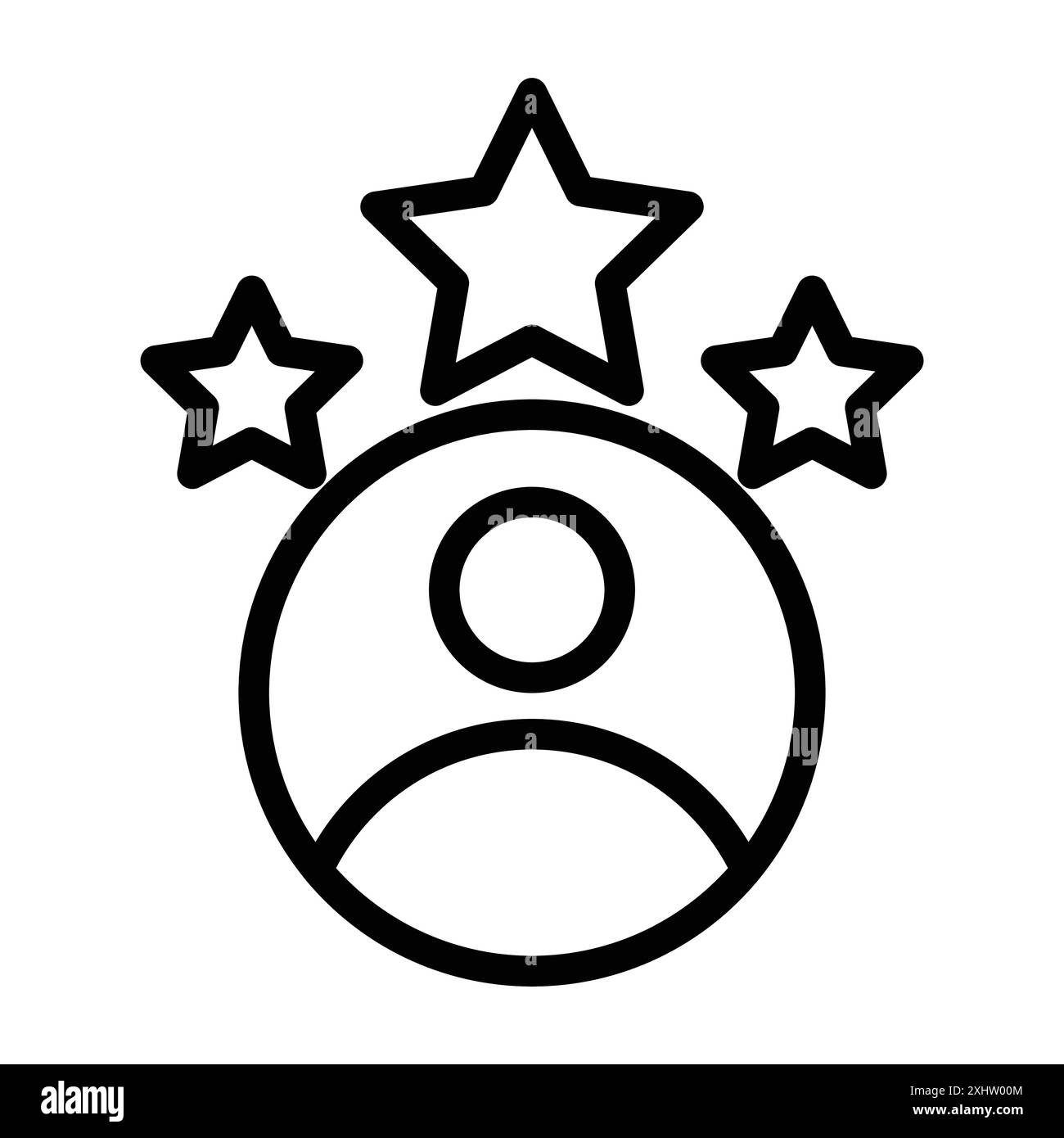 experience icon linear logo mark set collection in black and white for web Stock Vector Image ...