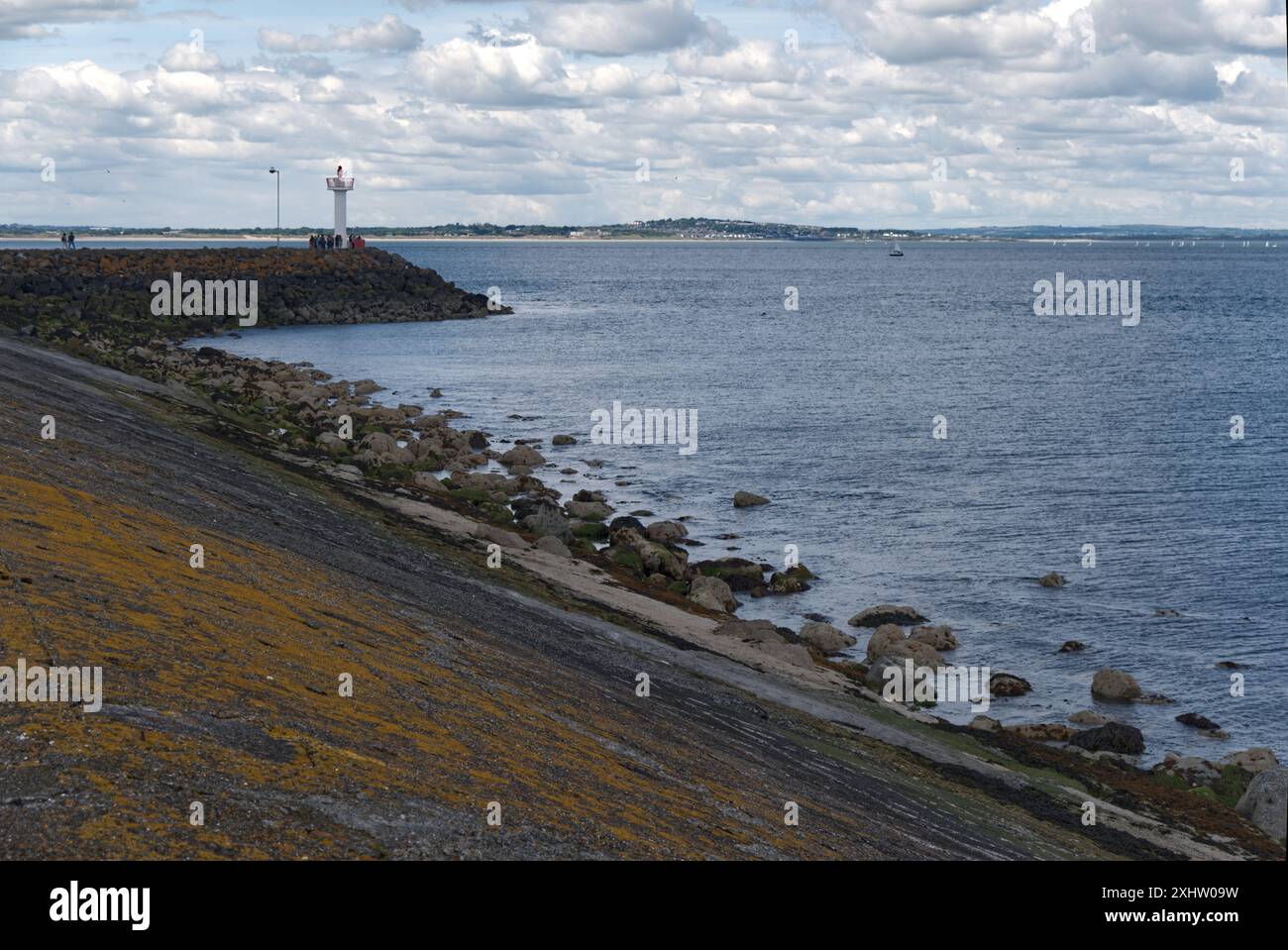 Ireland - Howth Promenade Stock Photo - Alamy