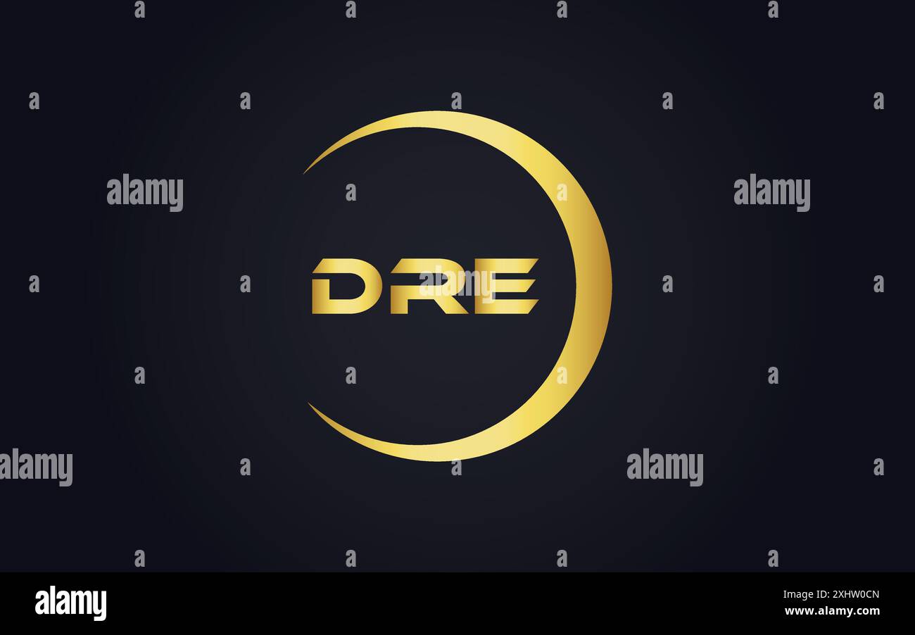 D R E design. White DRE letter. DRE, D R E letter logo design. D R E ...