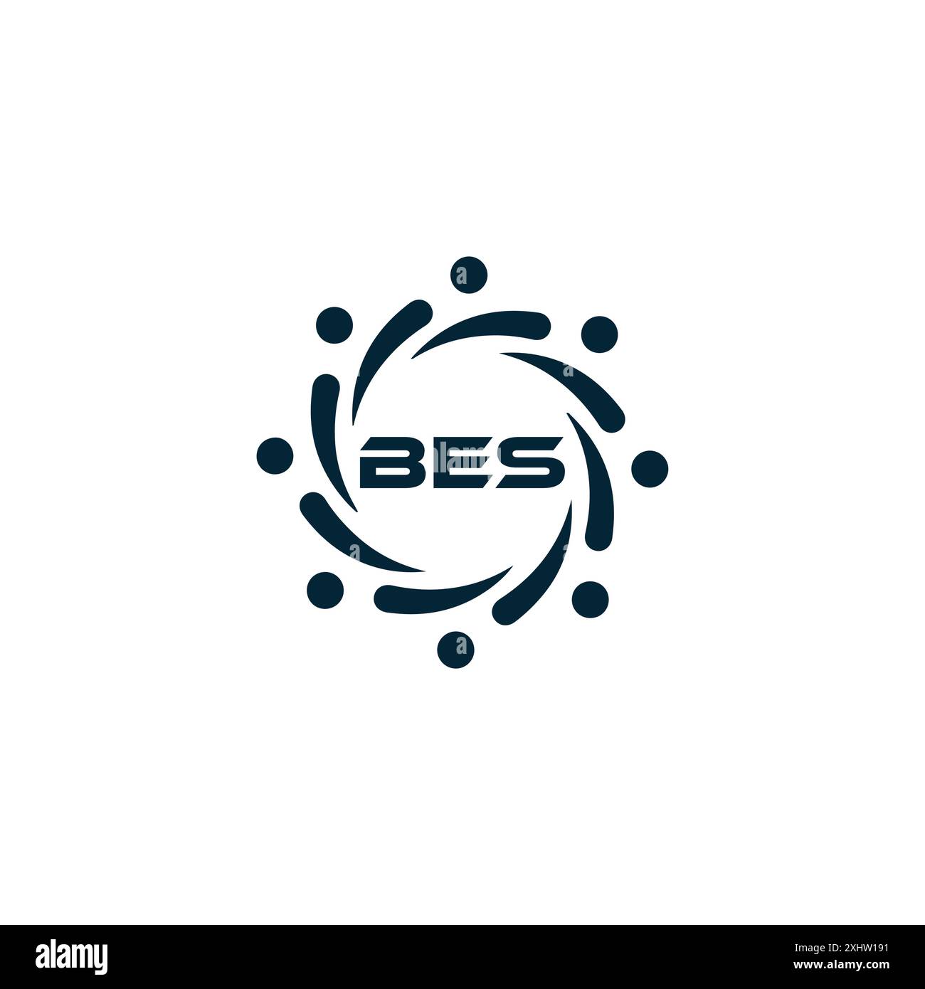 B E S design. White BES letter. BES, B E S letter logo design. B E S ...