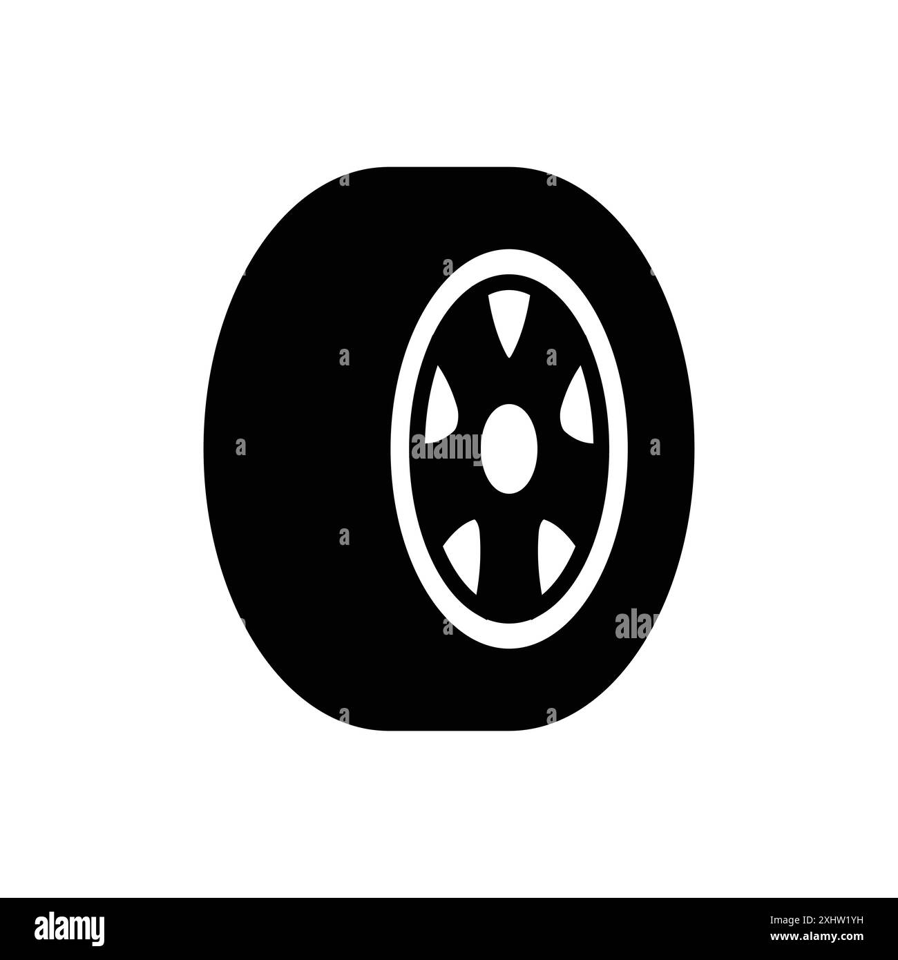 tire icon vector design template in white background Stock Vector Image ...