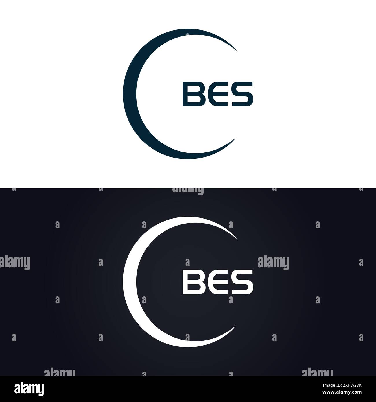 B E S design. White BES letter. BES, B E S letter logo design. B E S ...