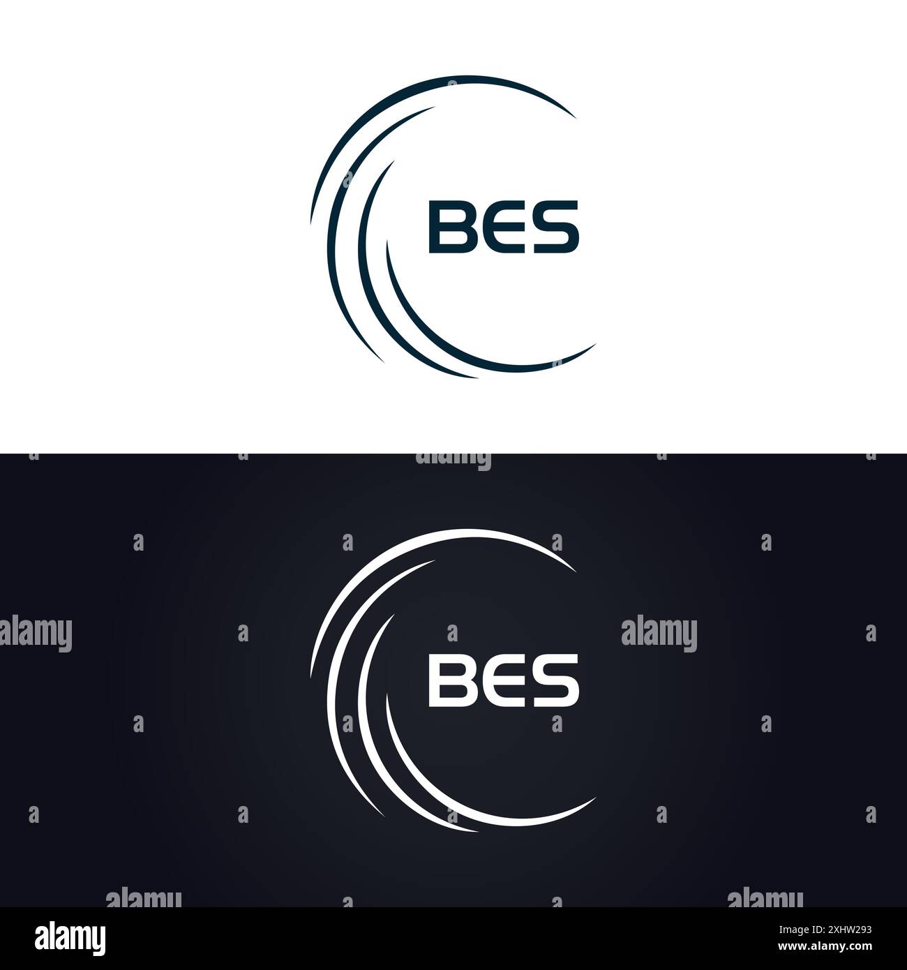B E S design. White BES letter. BES, B E S letter logo design. B E S ...