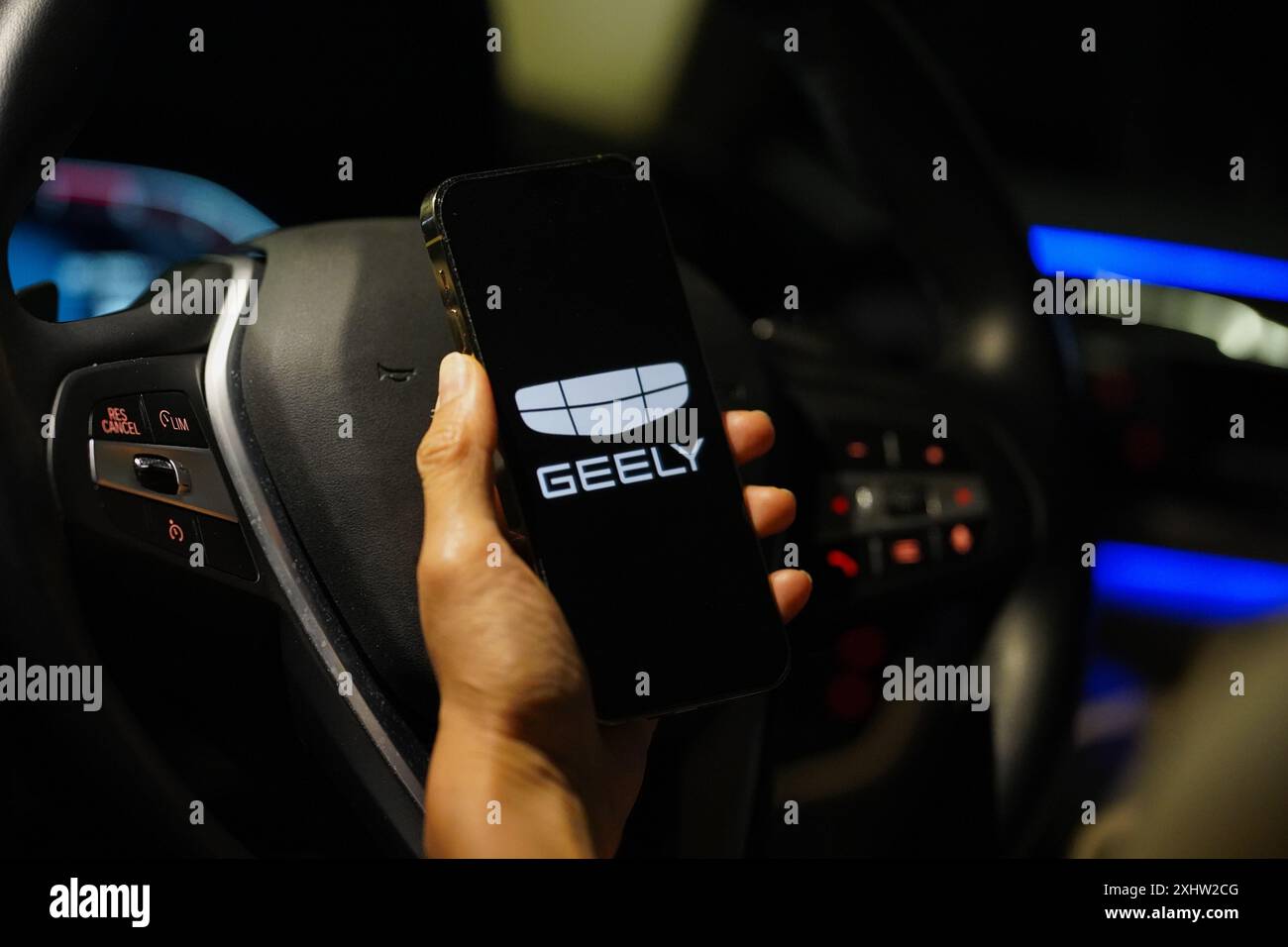 Hong Kong, China. 4th July, 2024. In this photo illustration, the logo ...