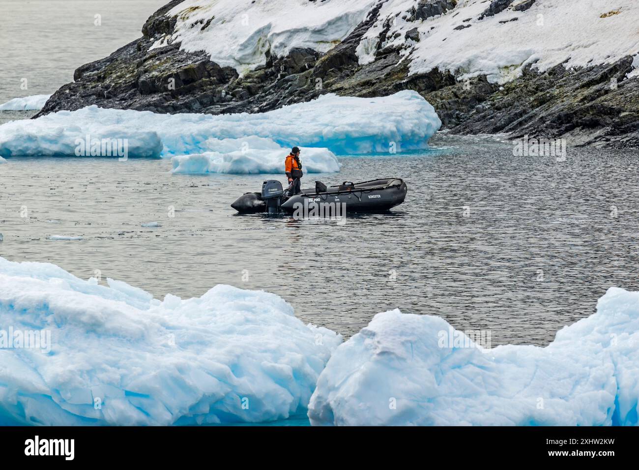 Zodiac, Astrolabe Island, Antarctica, Wednesday, November 22, 2023 ...