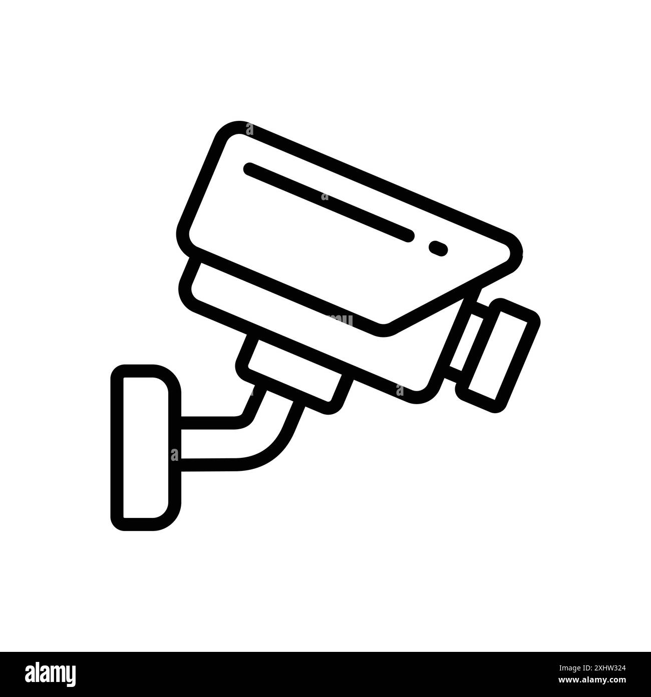 Camera icon in thin Black and White Stock Photos & Images - Alamy