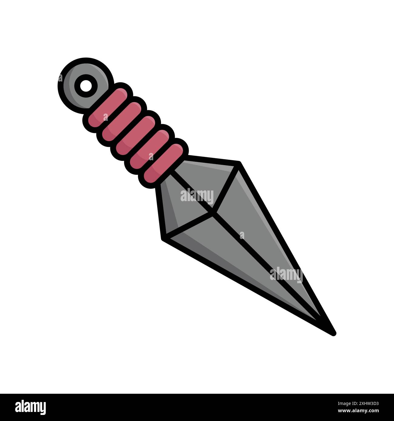 kunai icon vector design template in white background Stock Vector ...