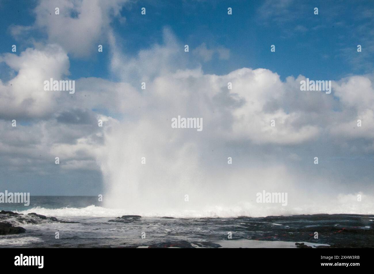 Alofaaga blowholes hi-res stock photography and images - Alamy