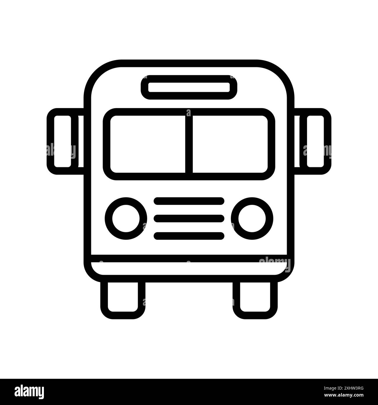 bus icon vector design template in white background Stock Vector Image ...