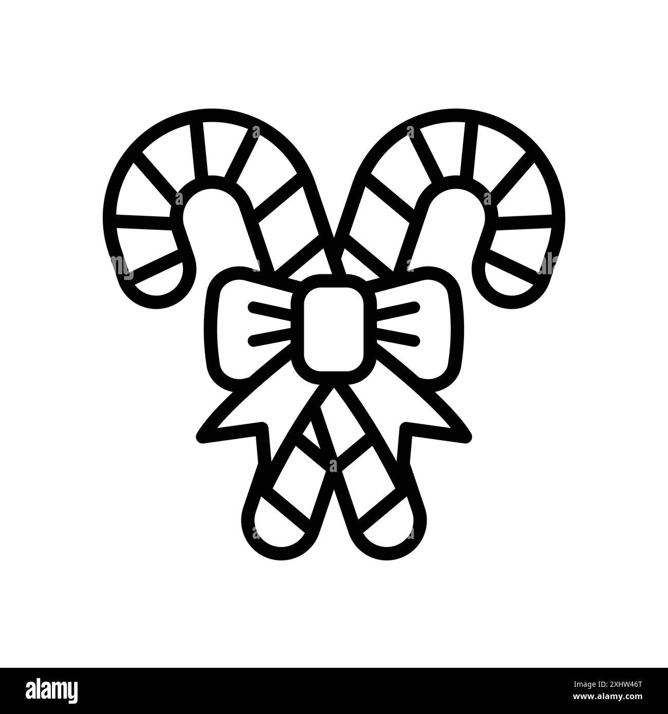 Candy icon in flat Black and White Stock Photos & Images - Alamy