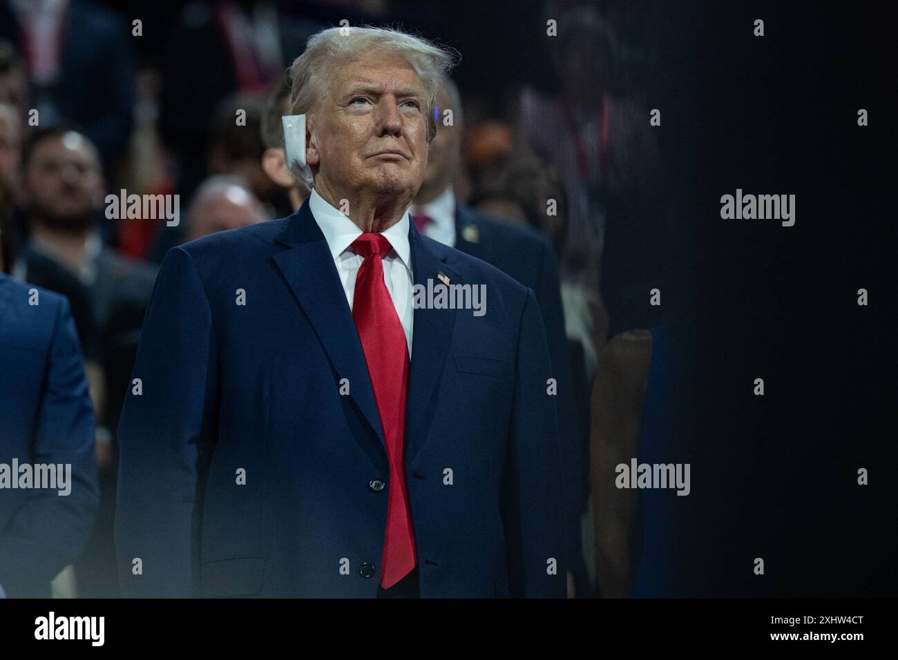 Milwaukee, United States. 15th July, 2024. Former US President Donald J ...