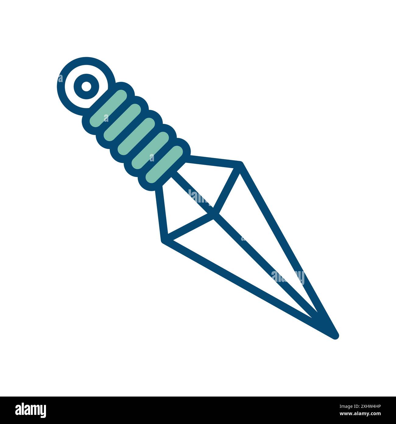 kunai icon vector design template in white background Stock Vector ...