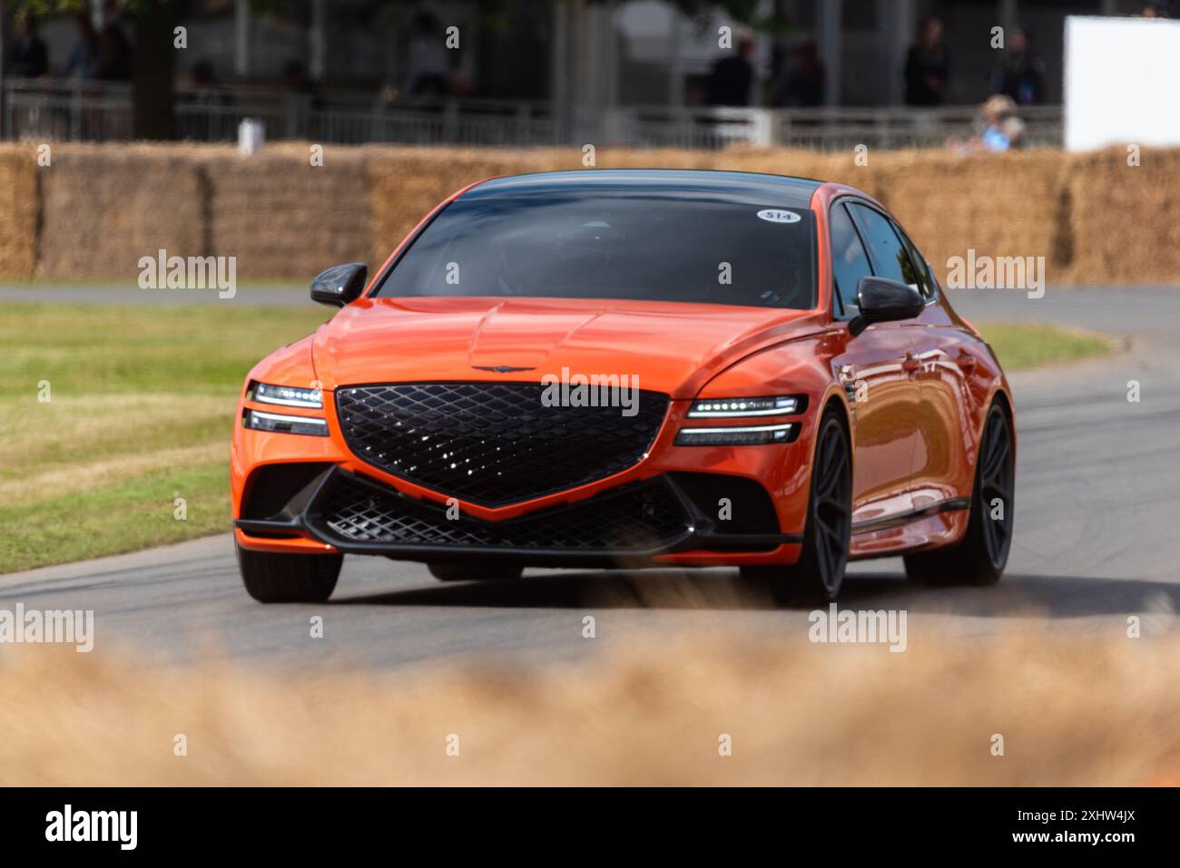 Genesis g80 ev magma concept hi-res stock photography and images - Alamy