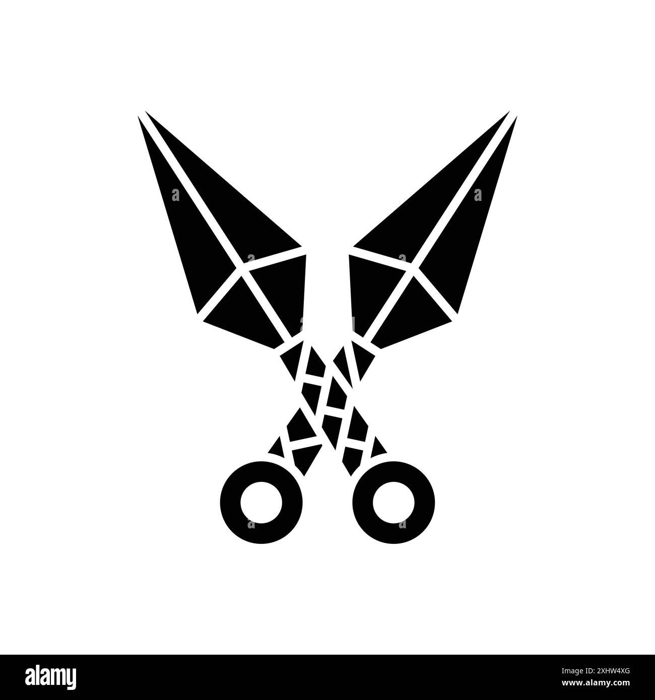 kunai icon vector design template in white background Stock Vector ...