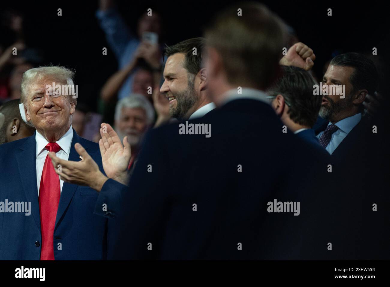 Milwaukee, United States Of America. 15th July, 2024. Former US ...