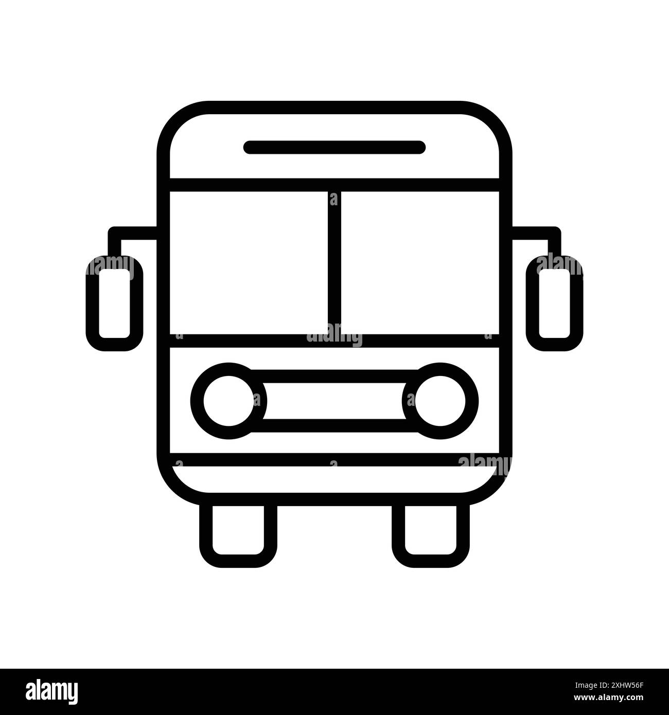 bus icon vector design template in white background Stock Vector Image ...