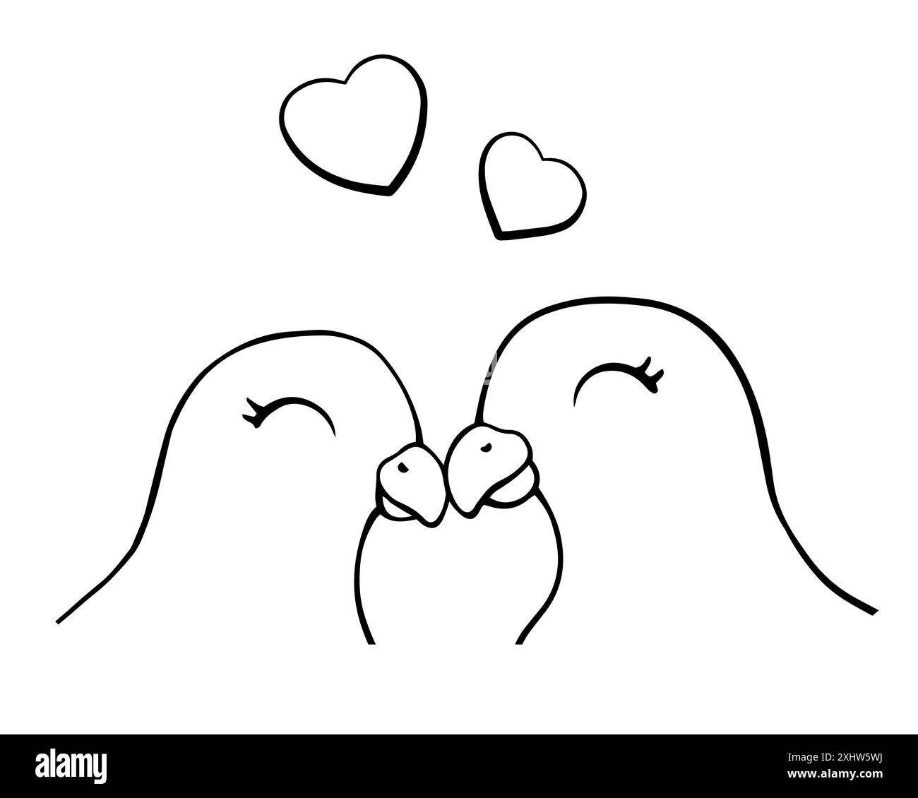 Dove is symbol peace and love. Coloring page for kids. Digital stamp ...