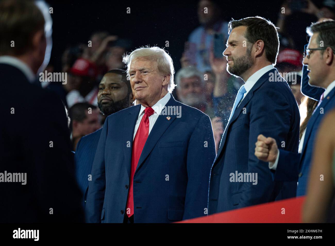 Milwaukee, Wisconsin, USA. 15th July, 2024. Former US President Donald ...