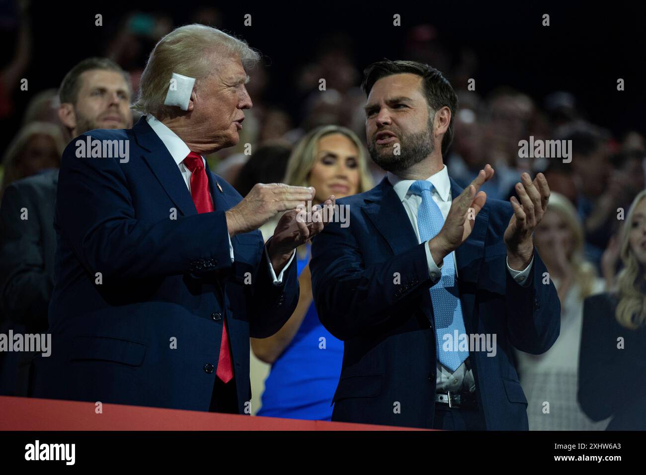 Milwaukee, Wisconsin, USA. 15th July, 2024. Former US President Donald ...