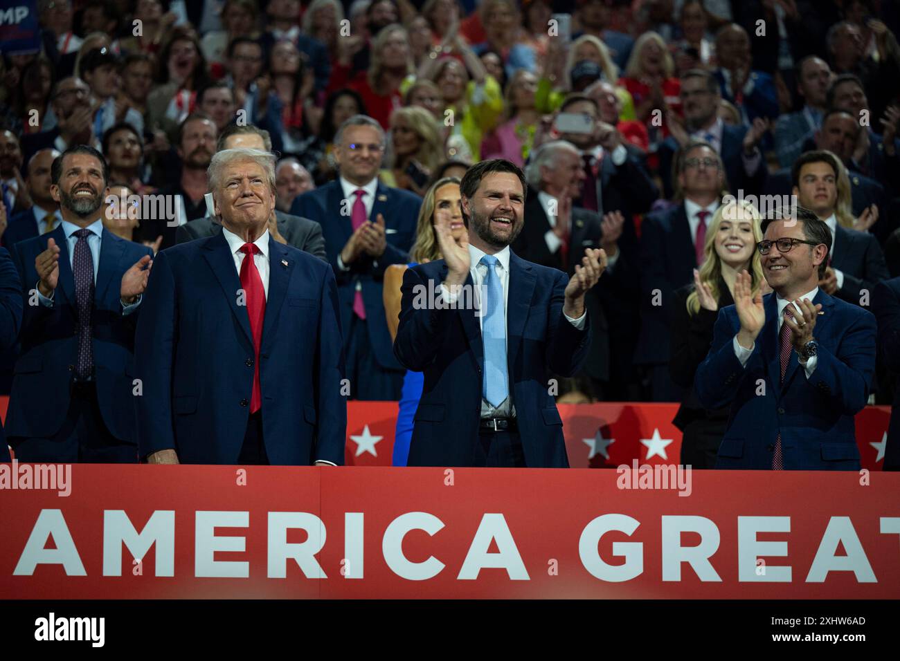 Milwaukee, Wisconsin, USA. 15th July, 2024. Former US President Donald ...