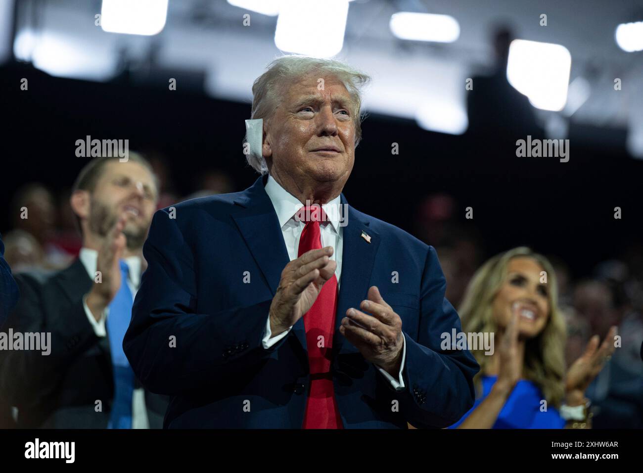 Milwaukee, Wisconsin, USA. 15th July, 2024. Former US President Donald ...