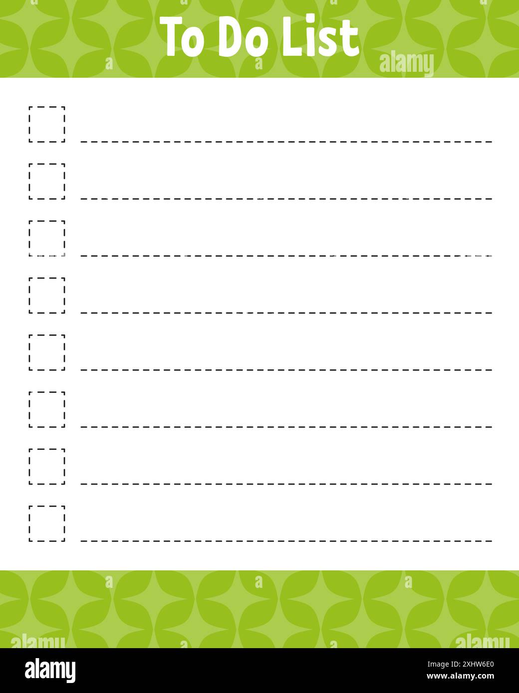 To do list. Printable template. Lined sheet. Handwriting paper. For ...